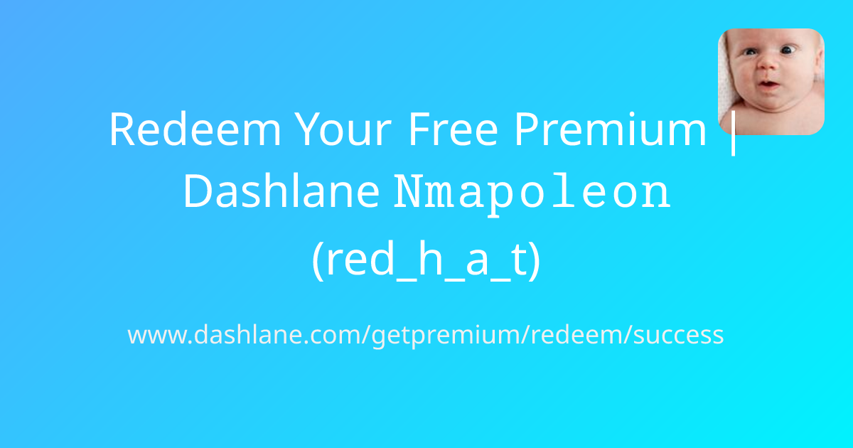 Redeem Your Free Premium | Dashlane